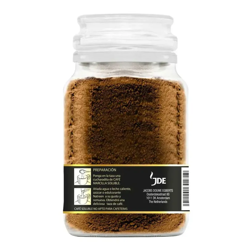 Café Marcilla Creme Express Descafeinado 200g - Sin Cafeína