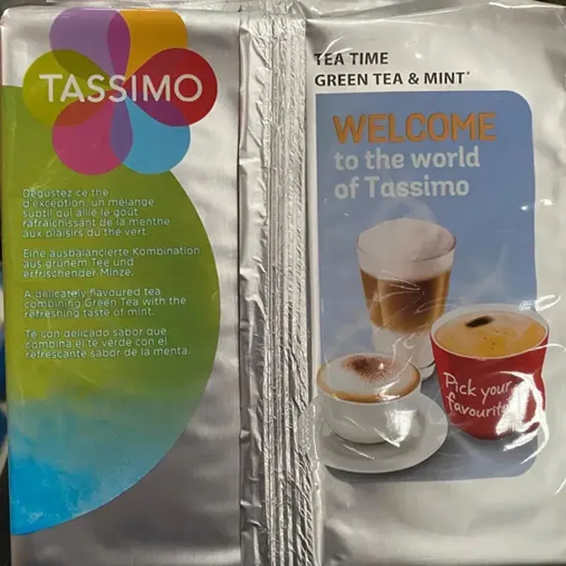 Pack Té Verde con Menta Tassimo: ¡Descubre el Sabor Único!