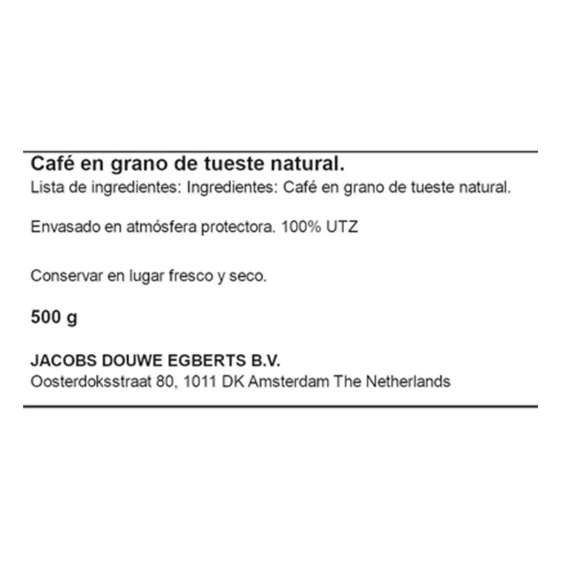 Classique L'or Crema Absolu Café en grano 2 kg | Sabor suave y aroma